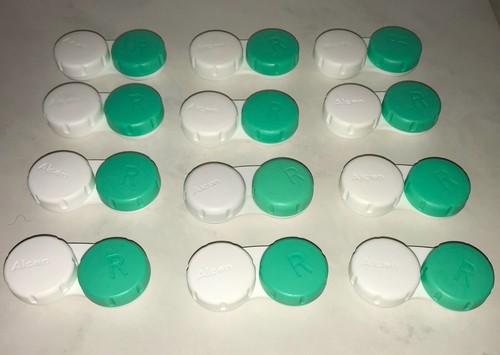 Lot x12 CONTACT LENS CASE from OPTI-FREE box | eBay