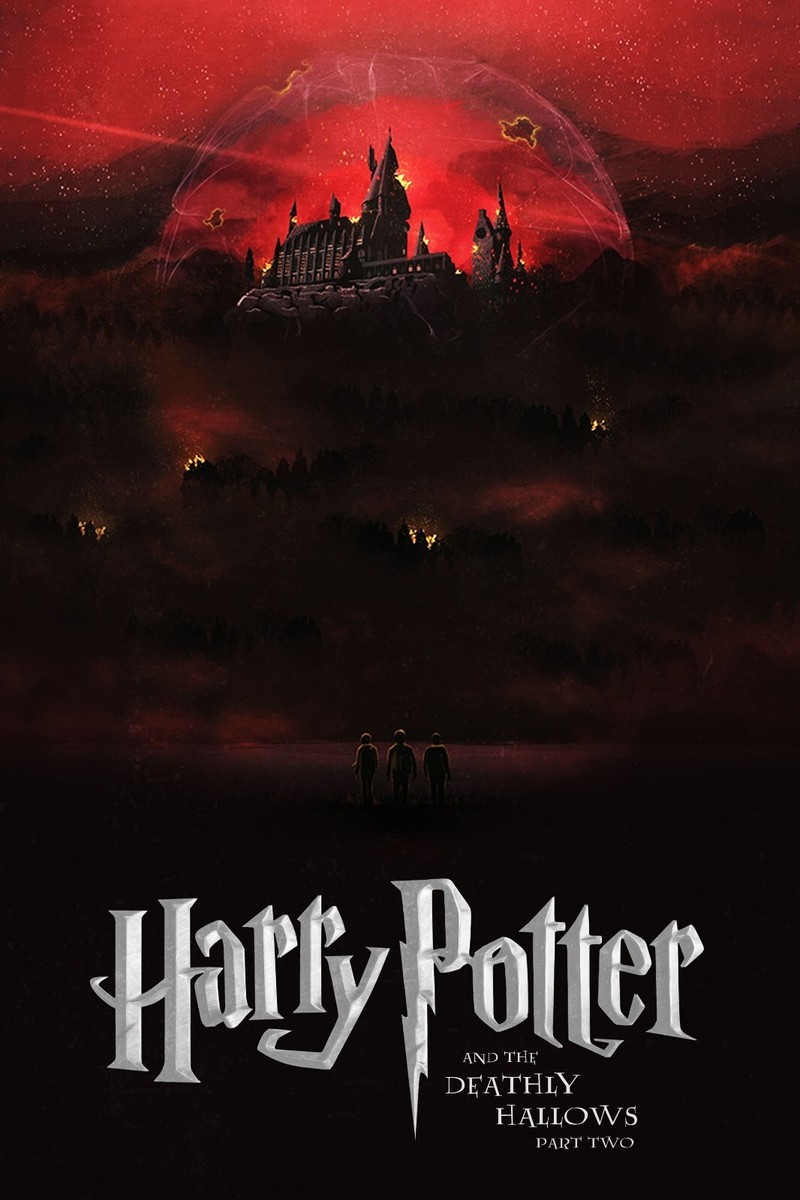 Harry Potter And The Deathly Hallows Poster Hogwarts