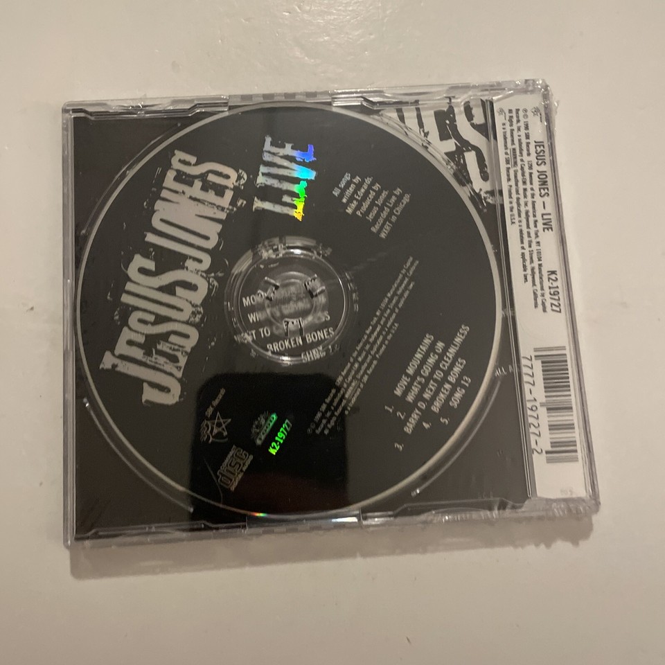 SS Jesus Jones - LIVE, Jesus Jones - (Compact Disc) New Sealed CD ...
