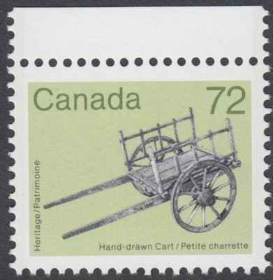 Canada - #1083 Artifacts - Hand-drawn Cart - MNH | eBay