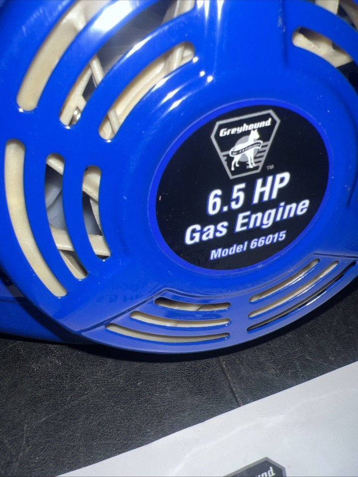 Greyhound 6.5 HP 4 Stroke OHV Horizontal Shaft Gas Engine 196cc OPEN ...