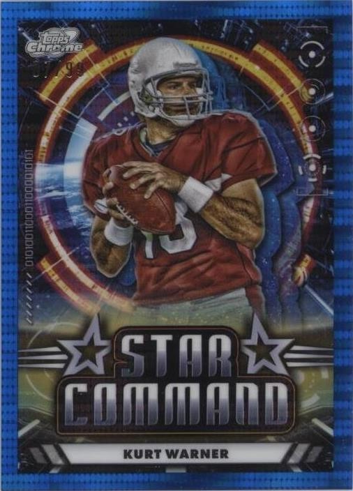 2024 Topps Cosmic Chrome - Star Command Kurt Warner #SC-1 Blue Moon ...