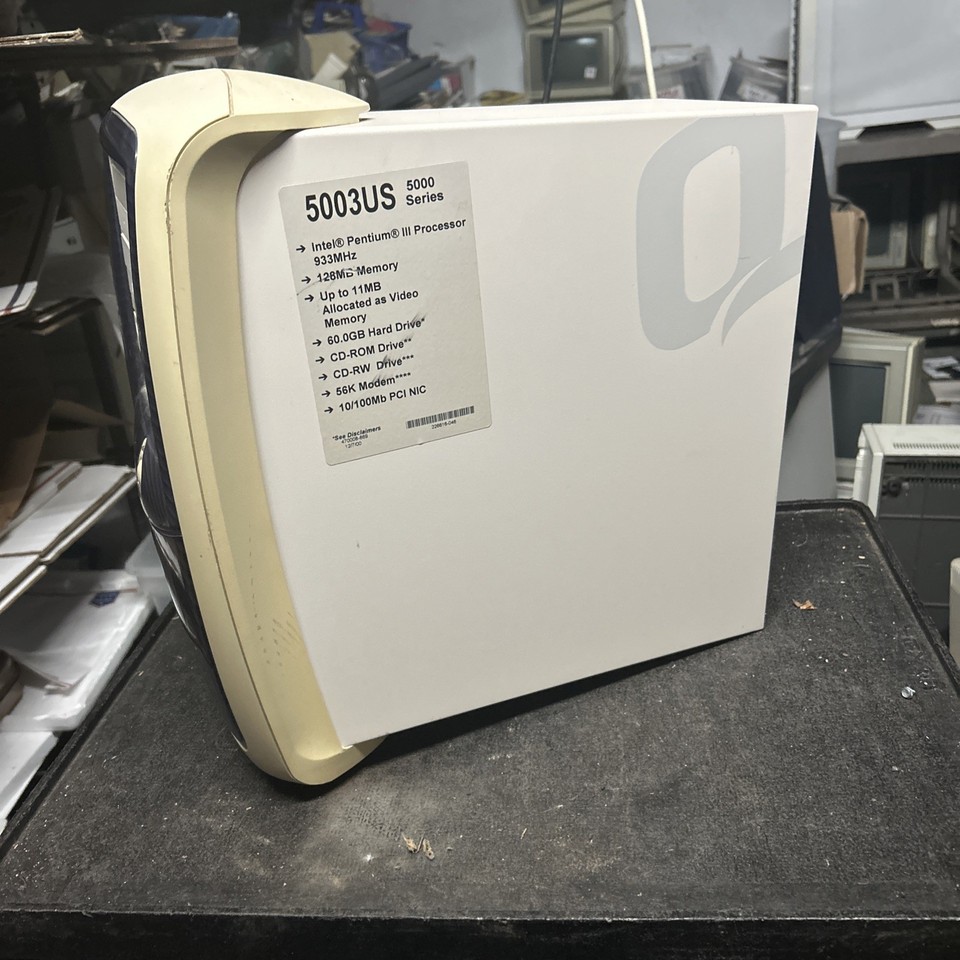 Compaq Presario 5000 PC for Retro Gaming Pentium III No HDD no OS | eBay