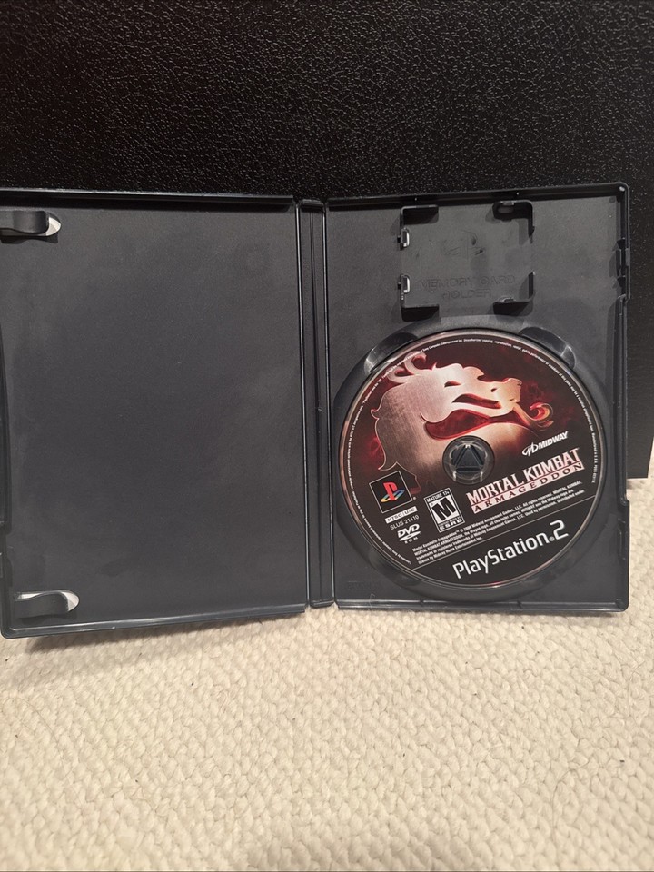Mortal Kombat: Armageddon PS2 (Sony PlayStation 2) Case & Game Tested ...