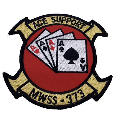 MWSS-373 Ace Support Patch – Plastic Backing | eBay