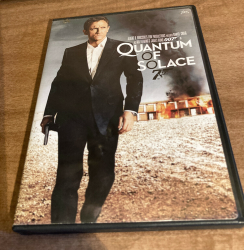 Quantum Of Solace 007 Used DVD Olga Kurylenko Mathieu Amalric Jeffrey ...