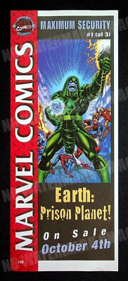 Maximum Security Marvel Comics 2000 Trade Print Magazine Ad Poster ...