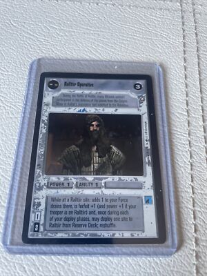 SWCCG: Ralltiir Operative [Ungraded] Special Edition Star Wars CCG ...