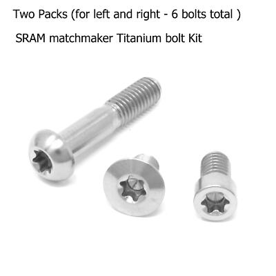 Titanium Bolt Screw fits SRAM matchmaker handle bar control shifters ...
