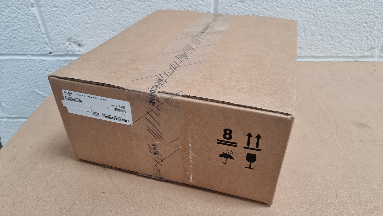 NEW HP HPE Aruba 8-port 1/2.5/5/10GBASE-T PoE+ MACsec zl2 Module J9995A ...