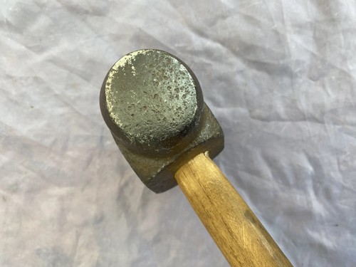 VINTAGE EARLY BLACKSMITH SPECIALTY SHARPENING HAMMER W SLANT & ROUNDING ...