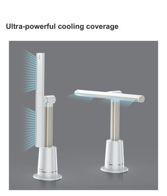 Shark TurboBlade XL Bladeless Fan, Cleanable screen traps dust For Best ...