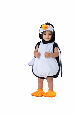 Penguin Costume for Babies - Romper Dress Up Penguin Costume By Dress ...