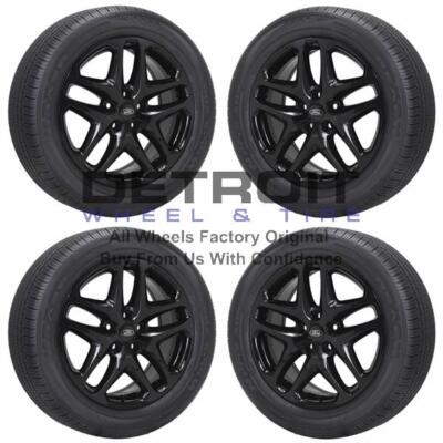 17" FORD FUSION GLOSS BLACK WHEELS RIMS & TIRES OEM 2013-2016 3957 | eBay
