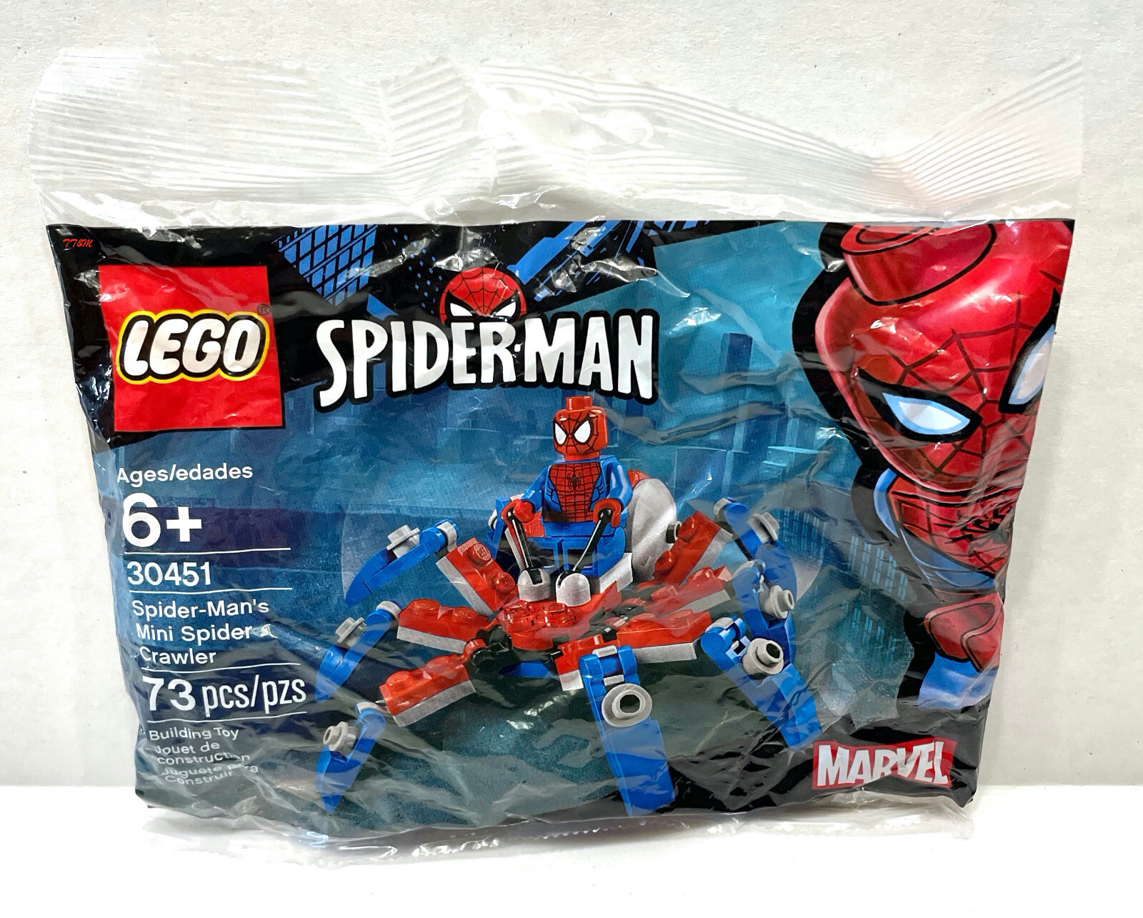 (X) LEGO Marvel Super Heroes Spider-Man's Mini Spider Crawler (30451 ...