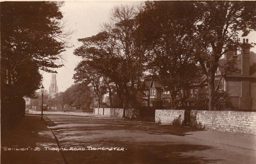 Thorne Road Doncaster RP old pc used 1925 Donlion | eBay