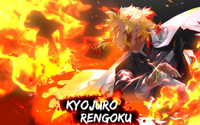 Anime kyokuro rengoku kyojuro Playmat Gaming Mat | eBay
