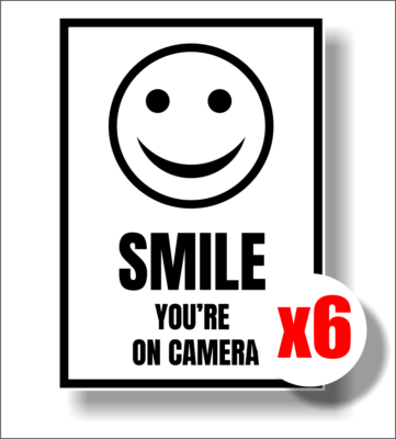 Clever Security Camera Sign