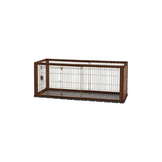 Richell Expandable Pet Crate with Floor Tray - Dark Brown for sale ...