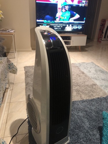 GVA G77TFW16 77cm Tower Fan - Black/White for sale online | eBay