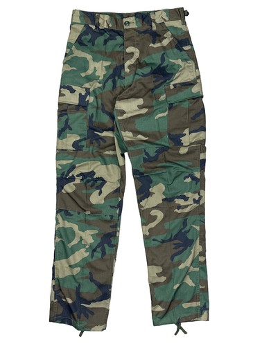 ROTHCO Ultra Force BDU Woodland Camo Pants Mens Small Long Army Unisex ...