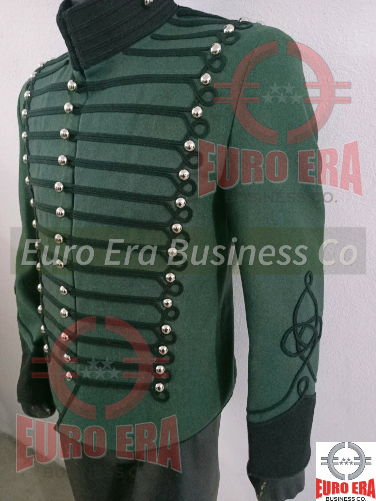 Napoleonic Richard Sharpe, 95th Rifles Officer jacket Hussars Military ...