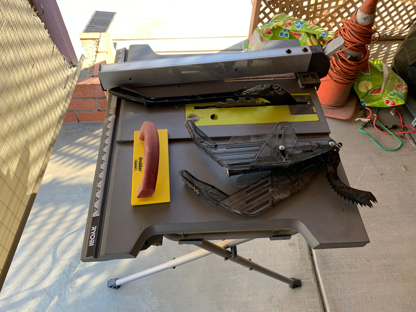 Ryobi RTS12 Folding Table Saw | eBay