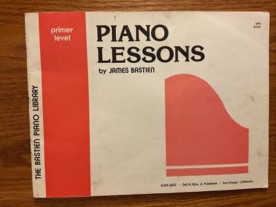 WP1 - Bastien Piano Library Piano Lessons Primer Level by James Bastien ...