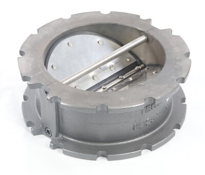 New 12.-EHW-CI-36-V-NS-125-FF Techno 12in. Butterfly Check Valve | eBay