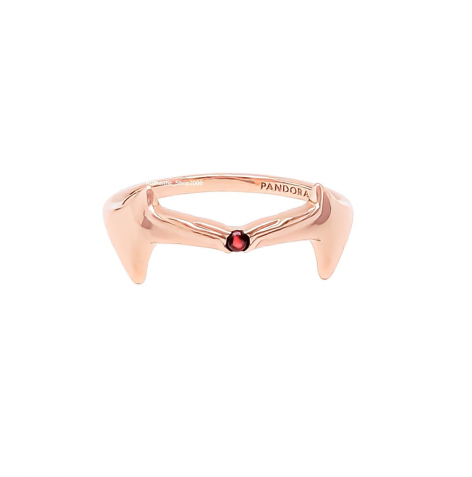 NEW 100% Authentic PANDORA 14K Rose Gold Marvel Scarlet Witch Ring ...