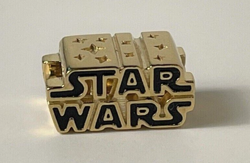PANDORA Star Wars Collector's Edition Star Wars Logo Gold Shine Charm ...