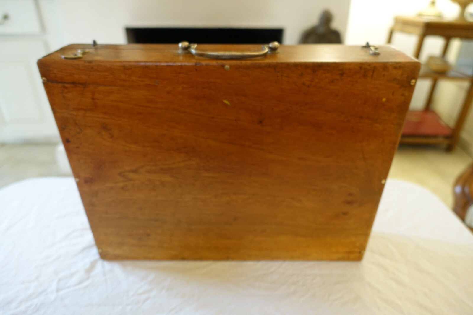 grande mallette coffret de peintre ancienne avec palette | eBay