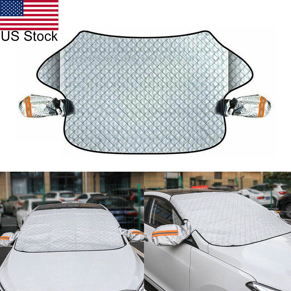 Car SUV Trucks Windshield Protector Cover Snow Ice Rain Dust Frost ...