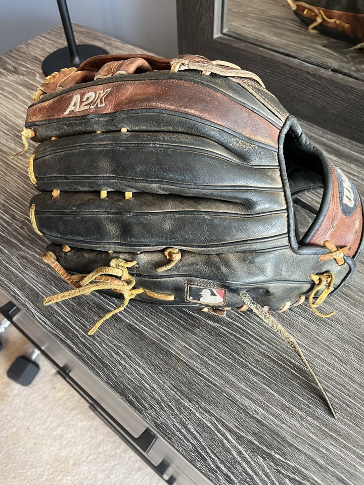 Wilson A2K 1799 12.75” RHT Outfield Pro Stock Select Baseball Glove ...