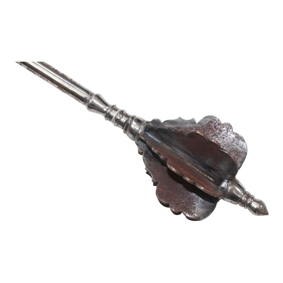 Vintage Indian Gurz Guraj Gurj Mace Gotta Sikh Maratha Hand Forged ...