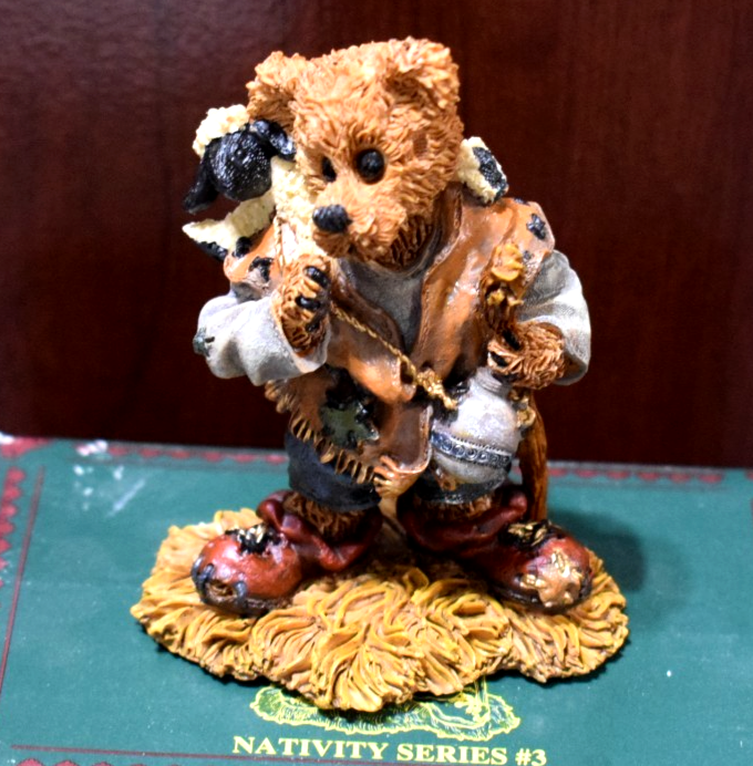 Boyds Bears & Friends Bruce...As The Shepherd Figurine in Box! | eBay