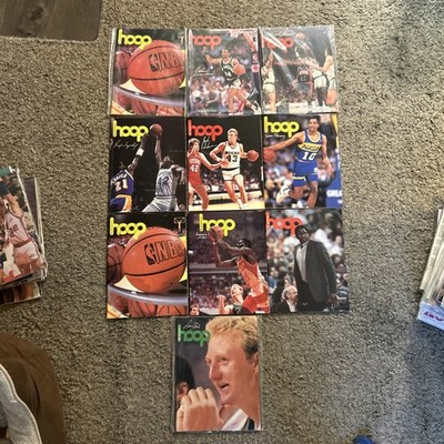 Lot Of 10 1989/90 NBA Hoop Magazines | eBay