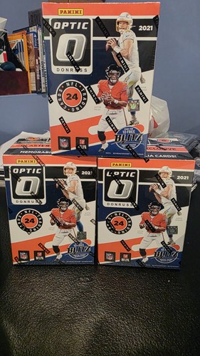 LOT OF 3 - 2021 Panini OPTIC FOOTBALL NFL Blaster Box | eBay
