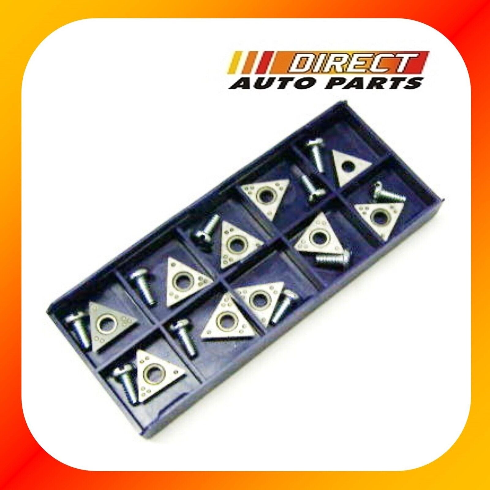 Ammco Brake Lathe Positive Rake Carbide Bit Accuturn 433796 10 Bit Pack ...