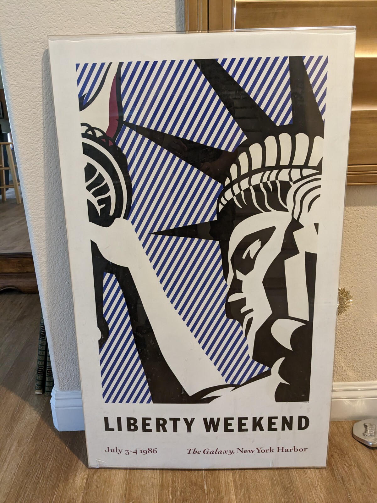 Liberty Weekend by Lichtenstein Art Print Rare 1986 Poster | eBay