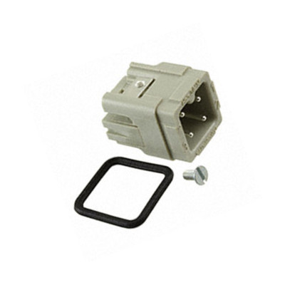 09200032611 Steckverbinder: HAN männlich Han A PIN: 4 3+PE Größe 3A 10A ...
