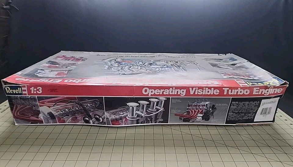 1987 REVELL VISIBLE 2.3 LITRE TURBO MODEL ENGINE 1:3 SCALE | eBay