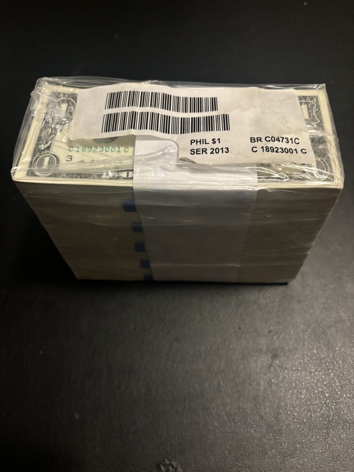 1 BEP $1 Brick - 2013 (1000 ONE DOLLAR BILLS) UNCIRCULATED ...