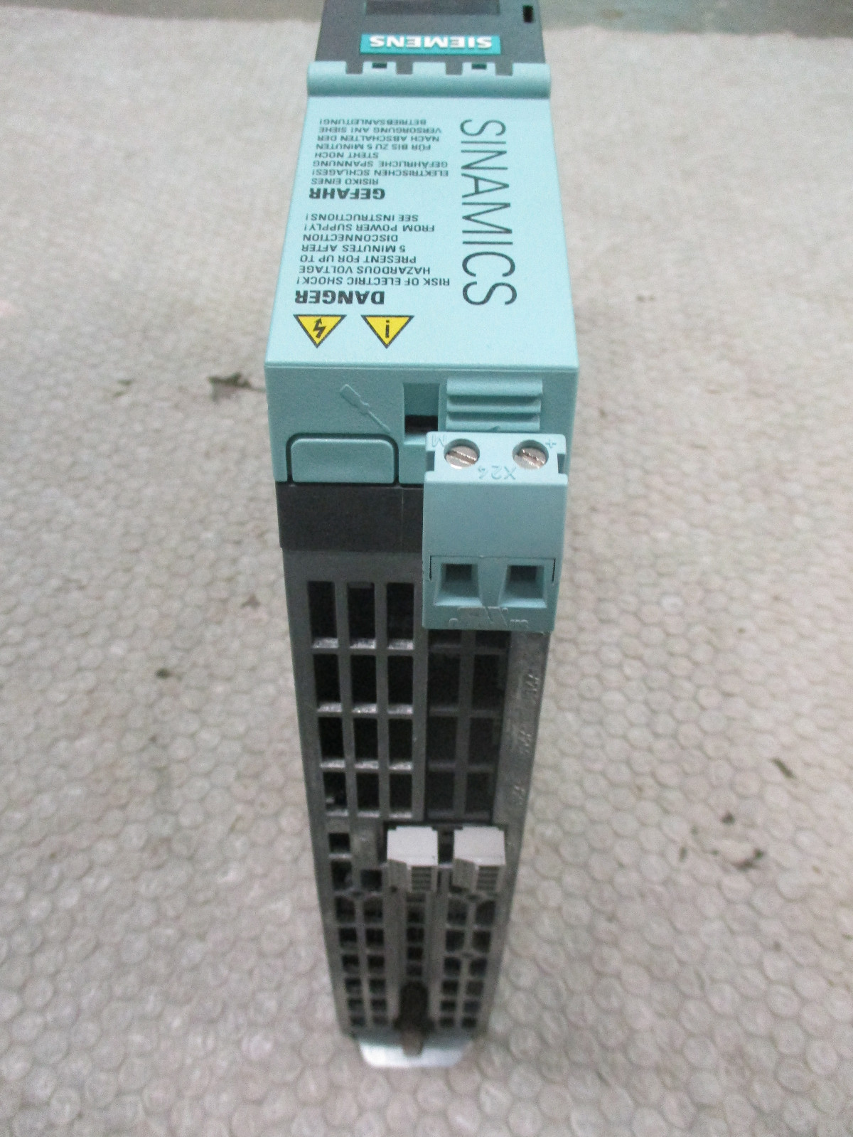 Siemens 6SL3130-6AE15-0AB0 Sinamics Smart Line Module 600VDC 5KW Ver C ...