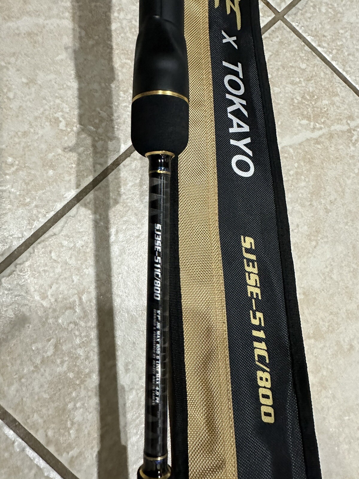 TOKAYO HEARTY RISE SLOW JIGGING ROD III SE. POWER 3. 800gr ...