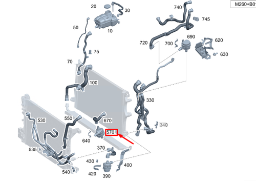 New MERCEDES-BENZ CLA C118 Engine Water Pump A0005006300 | eBay