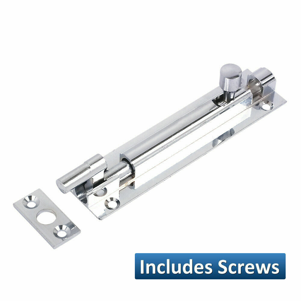 Necked Cranked Barrel Bolt Crank Security Sliding Shoot Door Gate ...