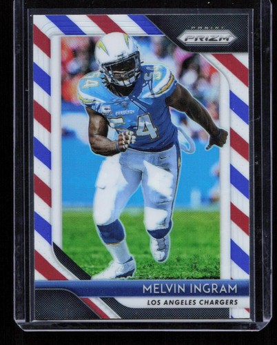 Melvin Ingram 2018 Panini Prizm #101 Red White & Blue Prizm | eBay