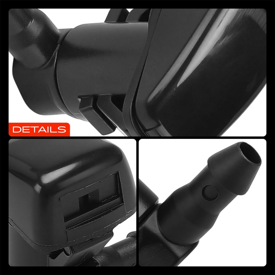 Left or Right Windshield Washer Nozzle Fan for Ford Fusion Lincoln MKZ ...