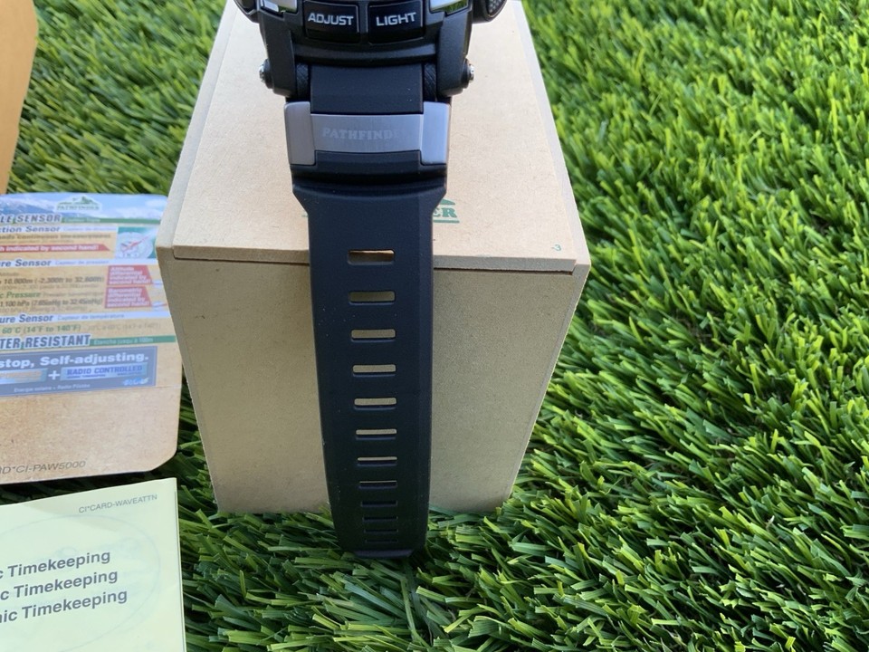 Casio Pathfinder PAW-5000 ProTrek MultiBand6 Solar Triple Sensor NEW | eBay